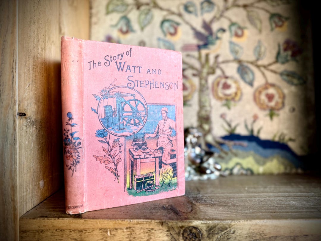 Victorian Edwardian Book - Story of Watt & Stephenson - Etsy