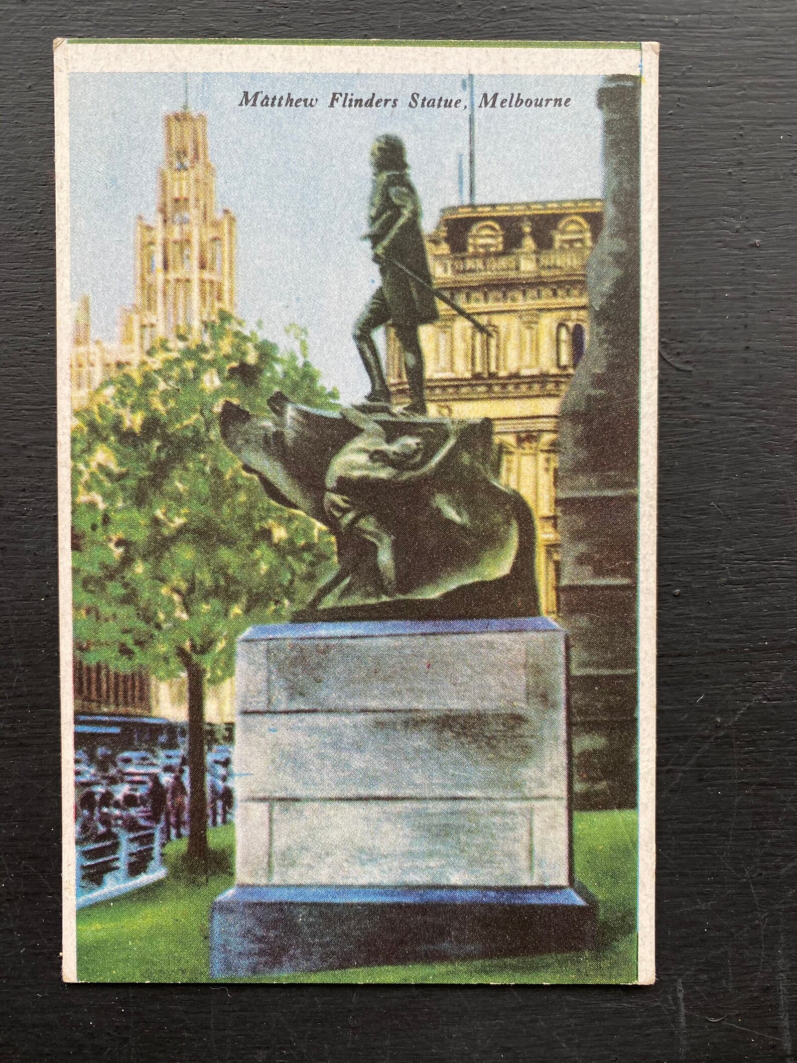 Collection of 5 Vintage Hand Tinted Postcards Melbourne | Etsy