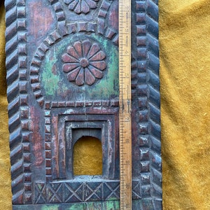 Vintage Carved Wooden House Shrine Frame From India - Etsy