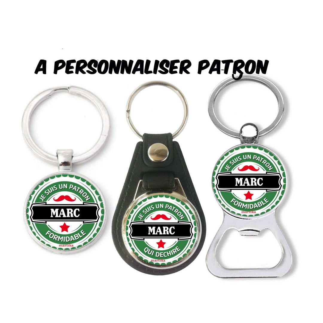 Your First Name, Boss Key Ring, Bottle Opener I'm a Boss Who Rocks, I'm ...