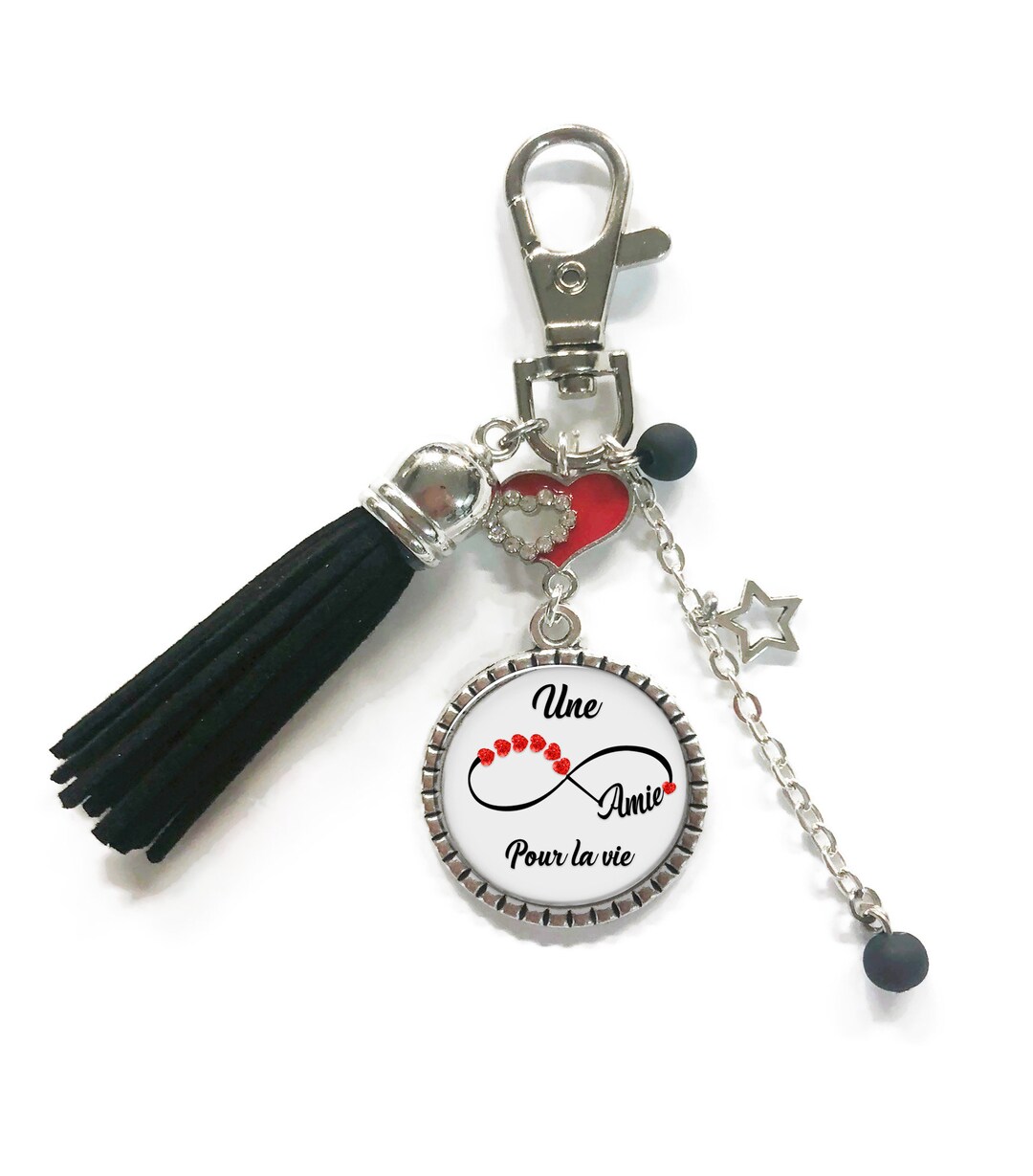 Friend Key Ring Friend Bag Charm a Friend for - Etsy