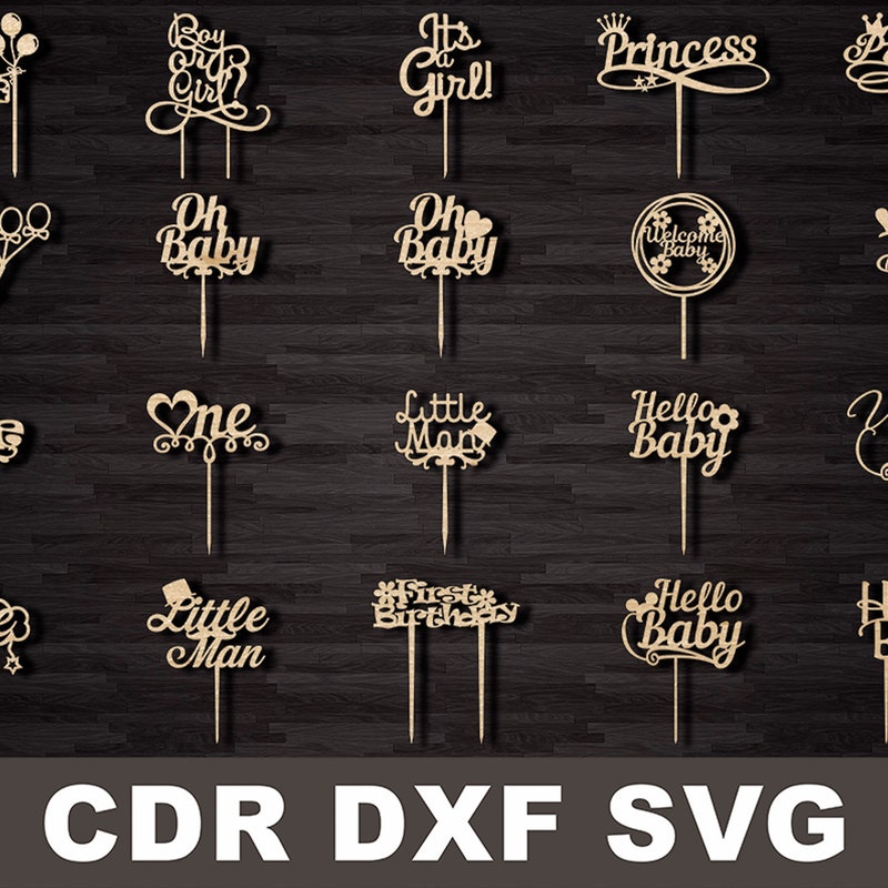 Baby Cake Topper - Etsy