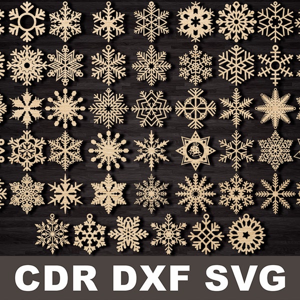 Laser Cut Snowflake - Etsy