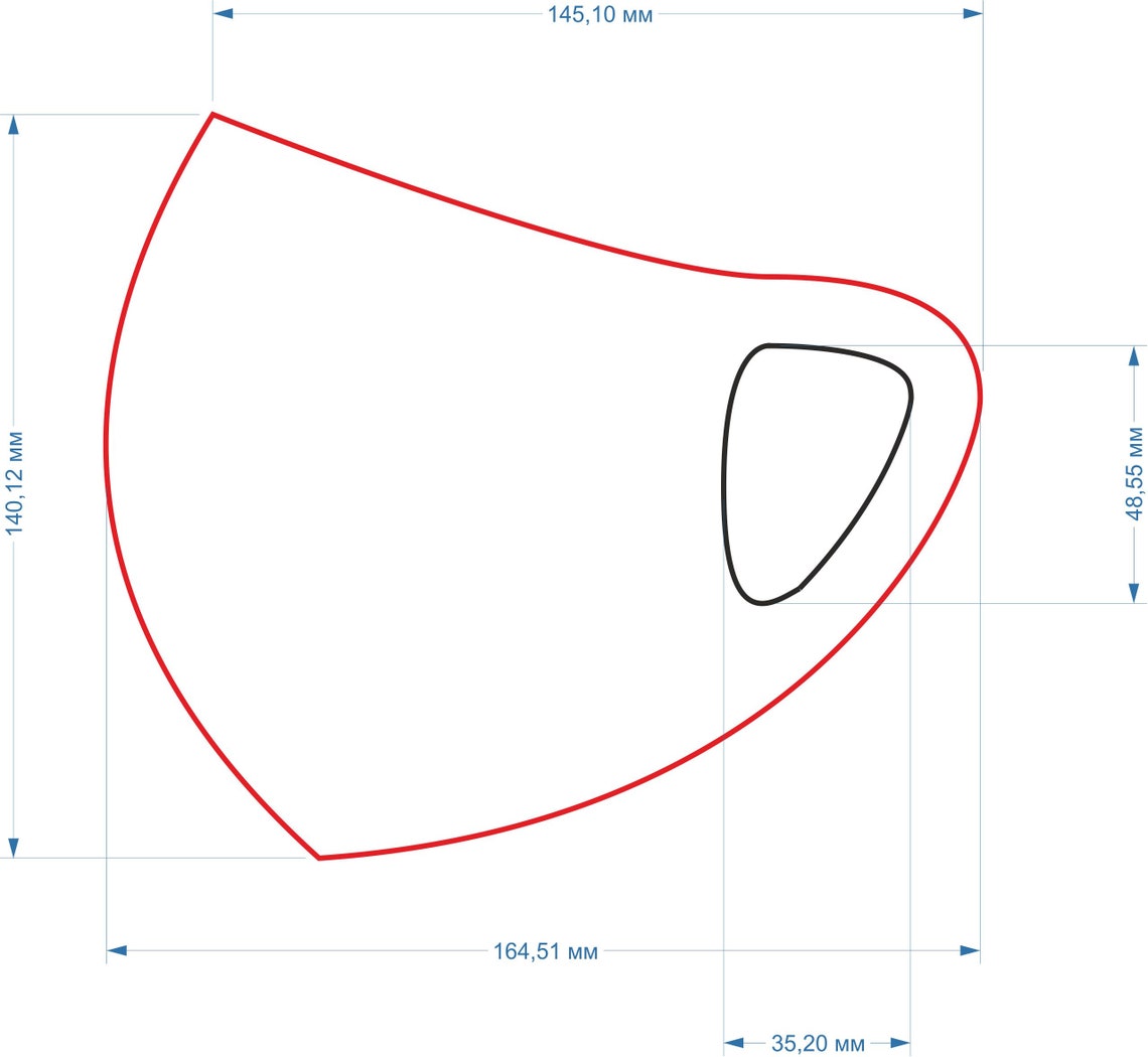 Face mask pattern SVG for cutting machine washable pdf | Etsy