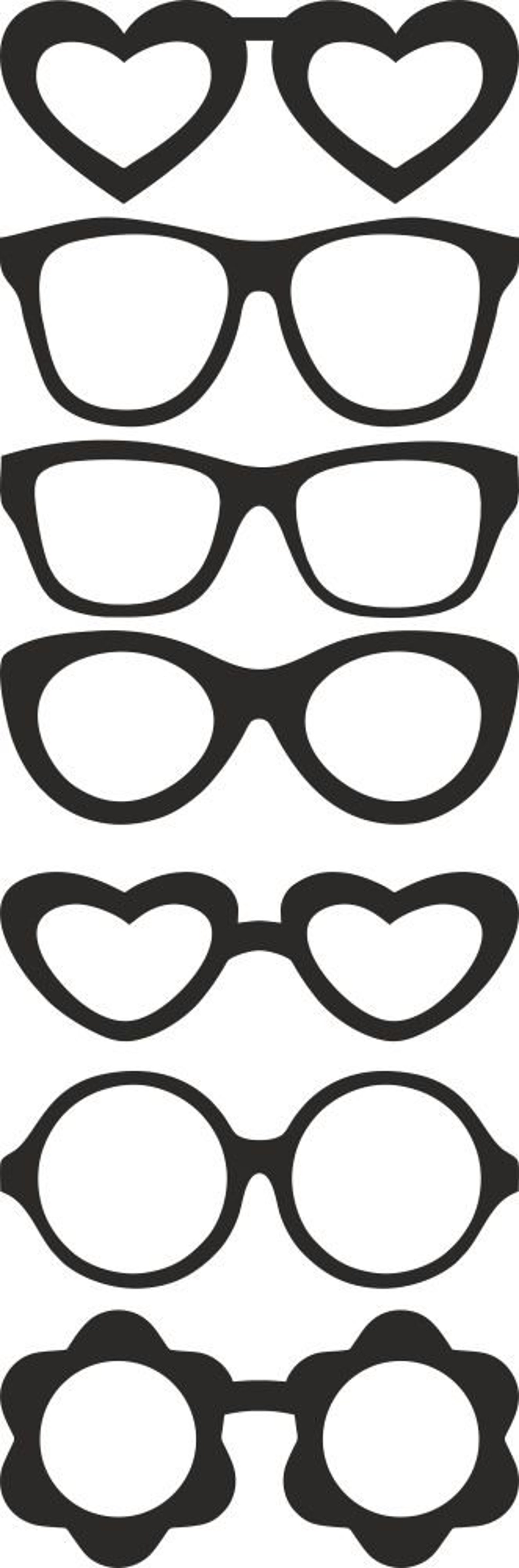 Wooden Glasses Svg File, Project for CNC, Vector Graphics, Laser ...