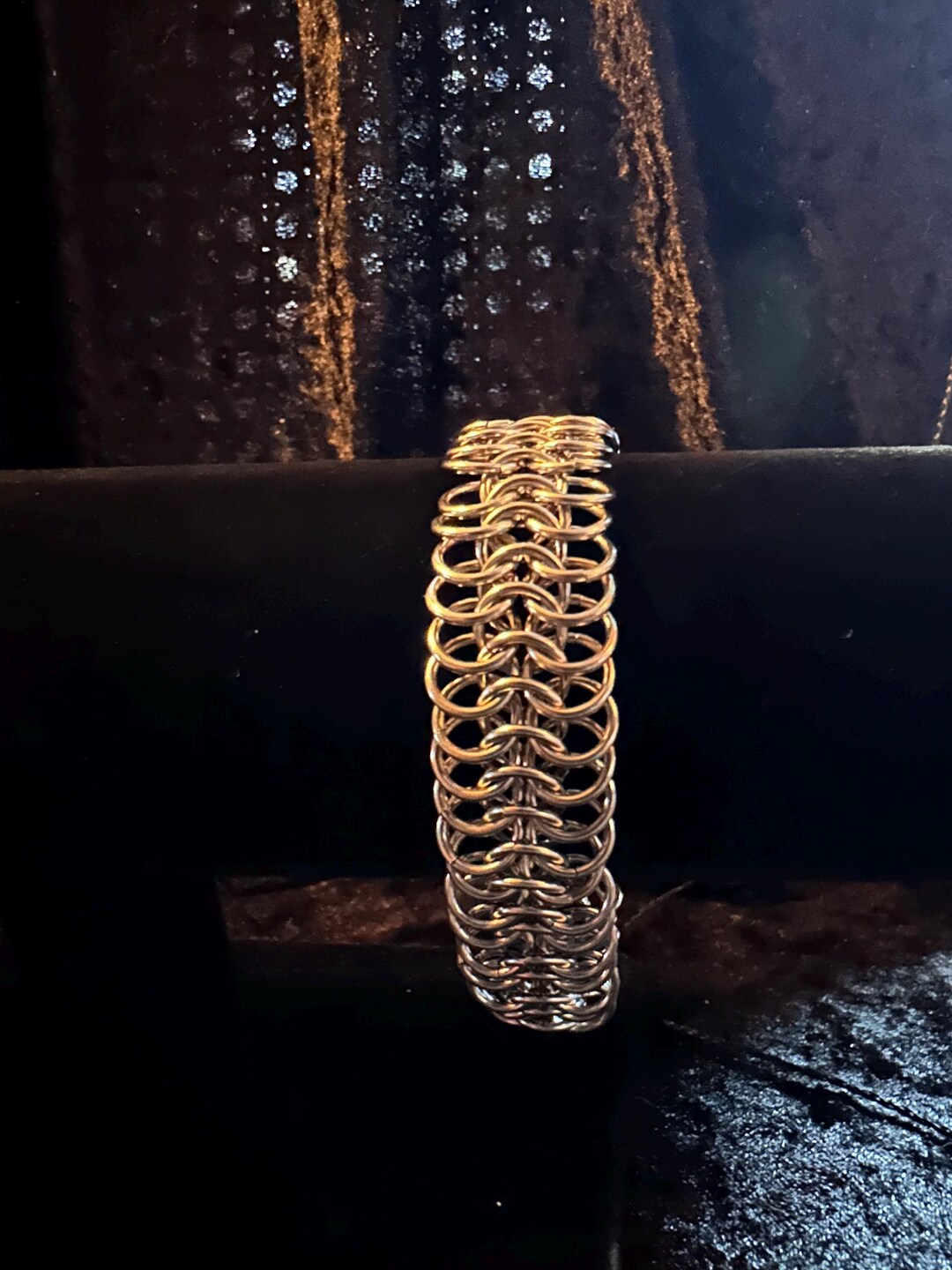 Stainless Steel European Chainmail Bracelet - Etsy