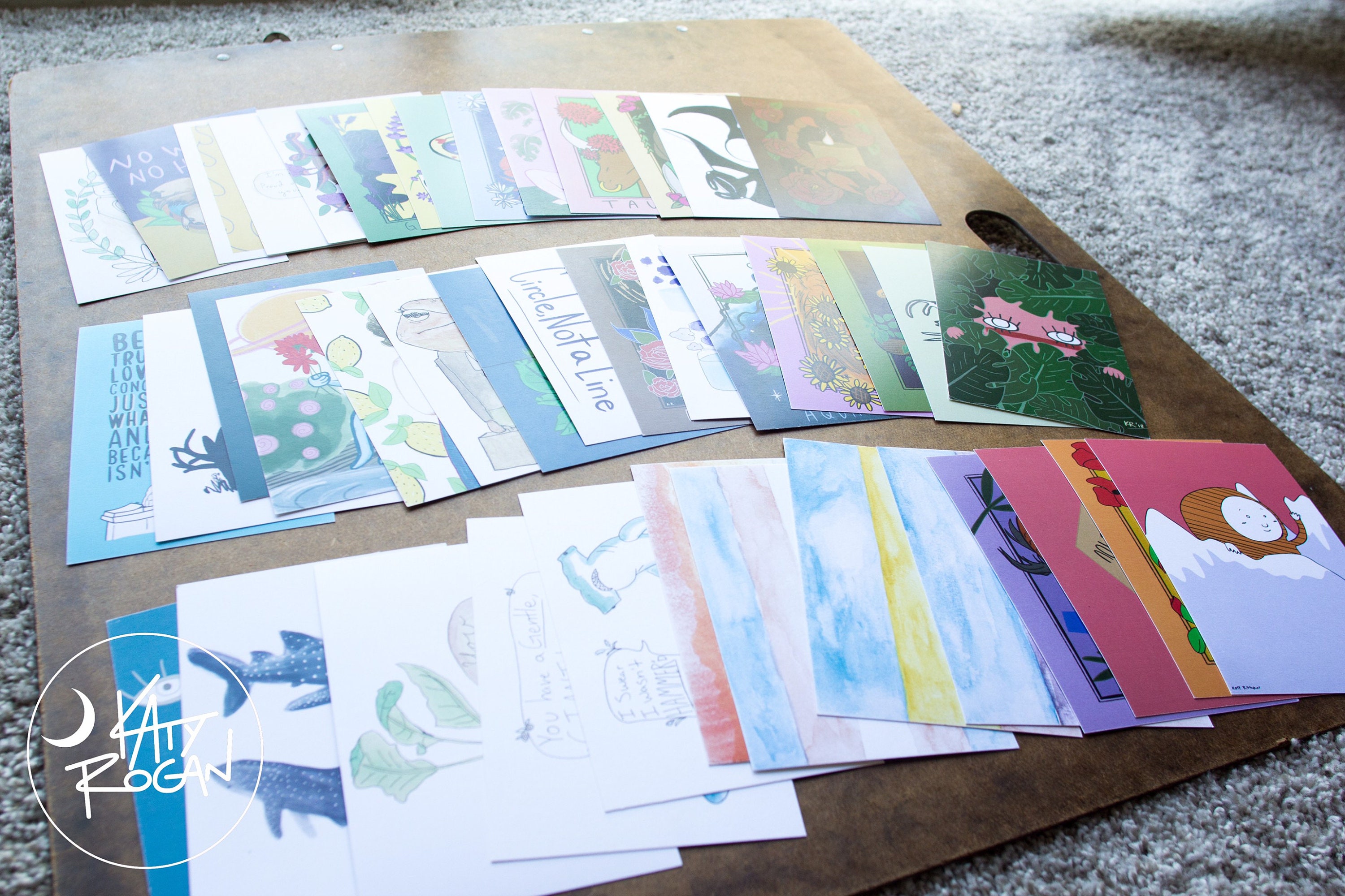 Zodiac Postcards Set of 12 Astrology Horoscope Tarot | Etsy