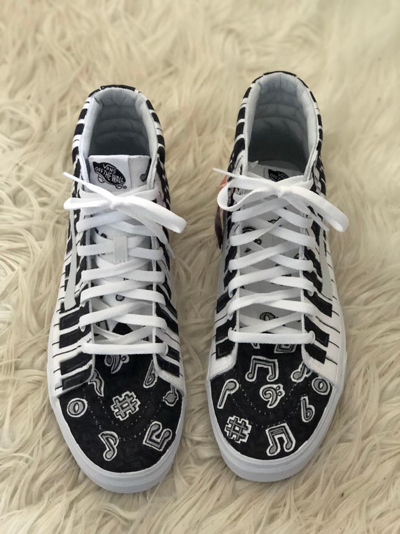 Custom Sk8-Hi Vans | Etsy