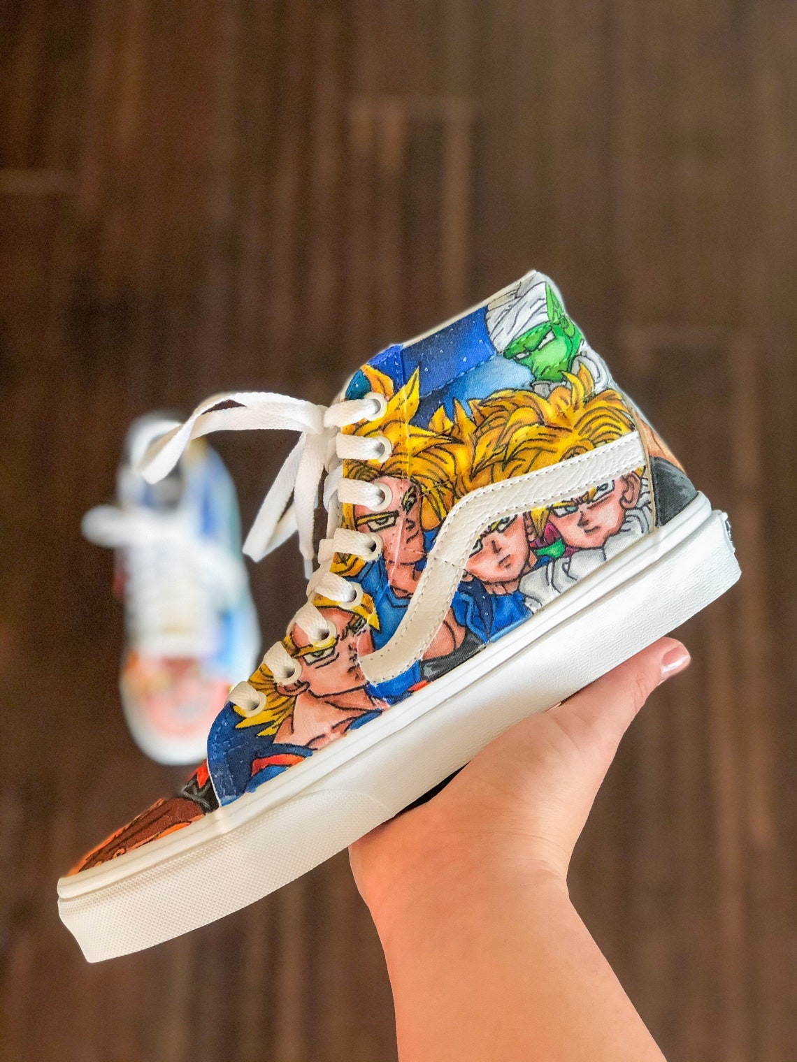 Custom Sk8-Hi Vans | Etsy