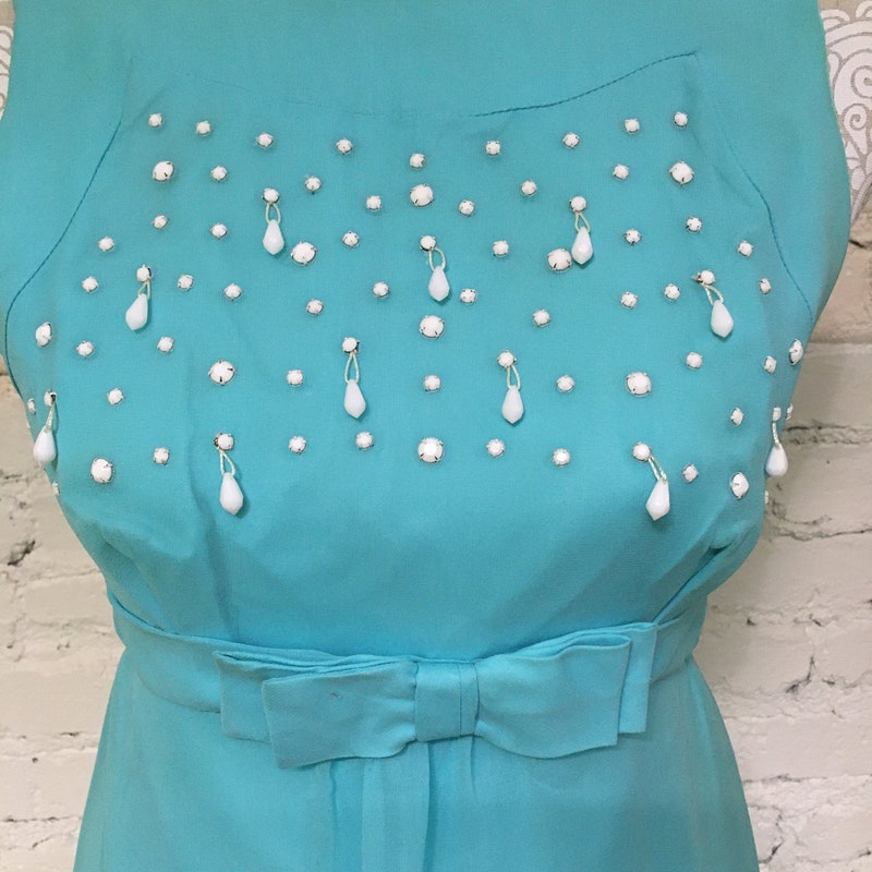Turquoise Dress - Etsy