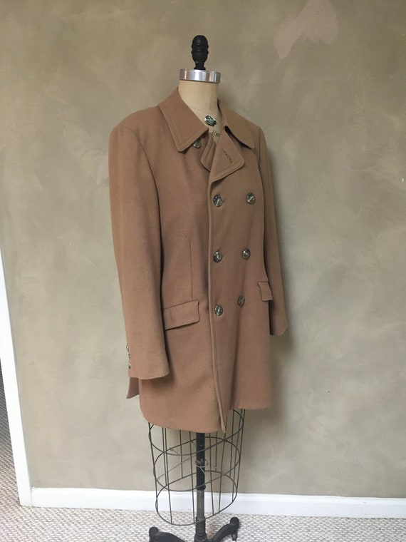 1974 Olympic Camel hair/Wool Coat. Made in Munich W.… - Gem