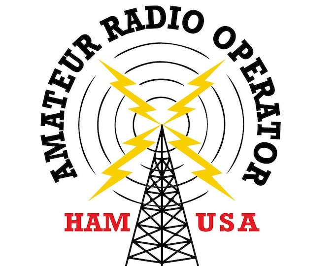 SVG CLIPART Ham Amateur Radio Operator | Cutting Machine Art | Instant ...