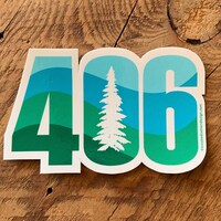 MONTANA Decal. "406" MONTANA State. Car Decals. Stickers. - Etsy
