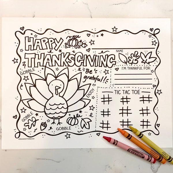 Turkey Placemats - Etsy