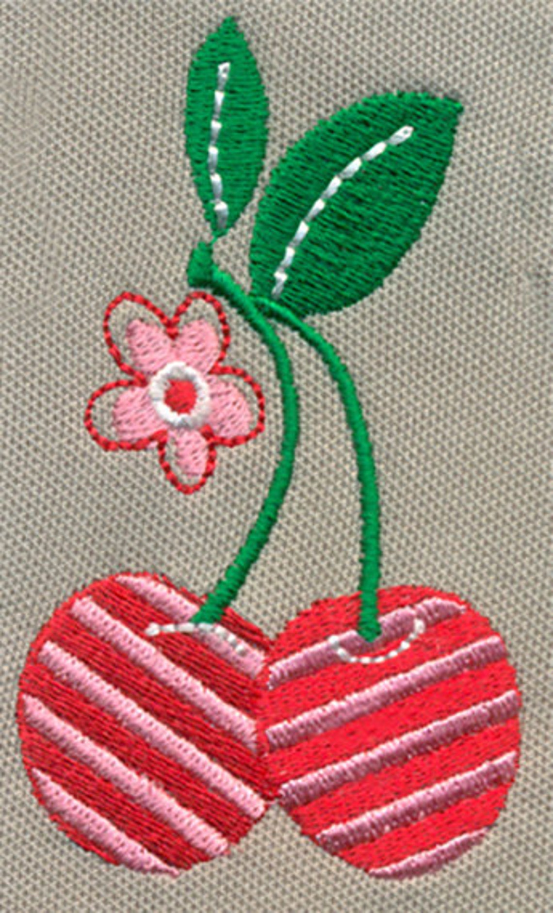 EMBROIDERY Cherries Design Instant Digital Download | Etsy