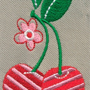 EMBROIDERY Cherries Design | Instant Digital Download - Etsy
