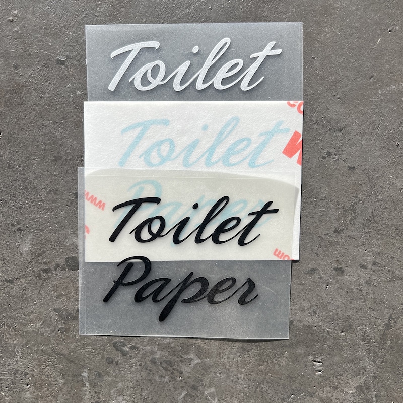 Toilet Sticker - Etsy