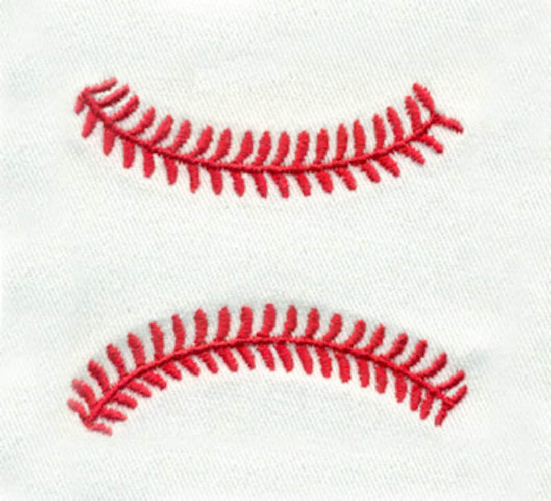 EMBROIDERY Baseball Stitches or Softball Stitches Sport | Instant ...
