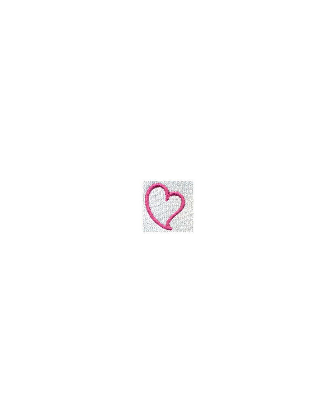 EMBROIDERY 1" Mini Heart Outline 1 | 1" Tiny Heart | Instant Digital ...