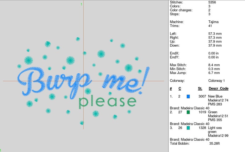 EMBROIDERY Burp Me! Please | Instant Digital Download - Etsy