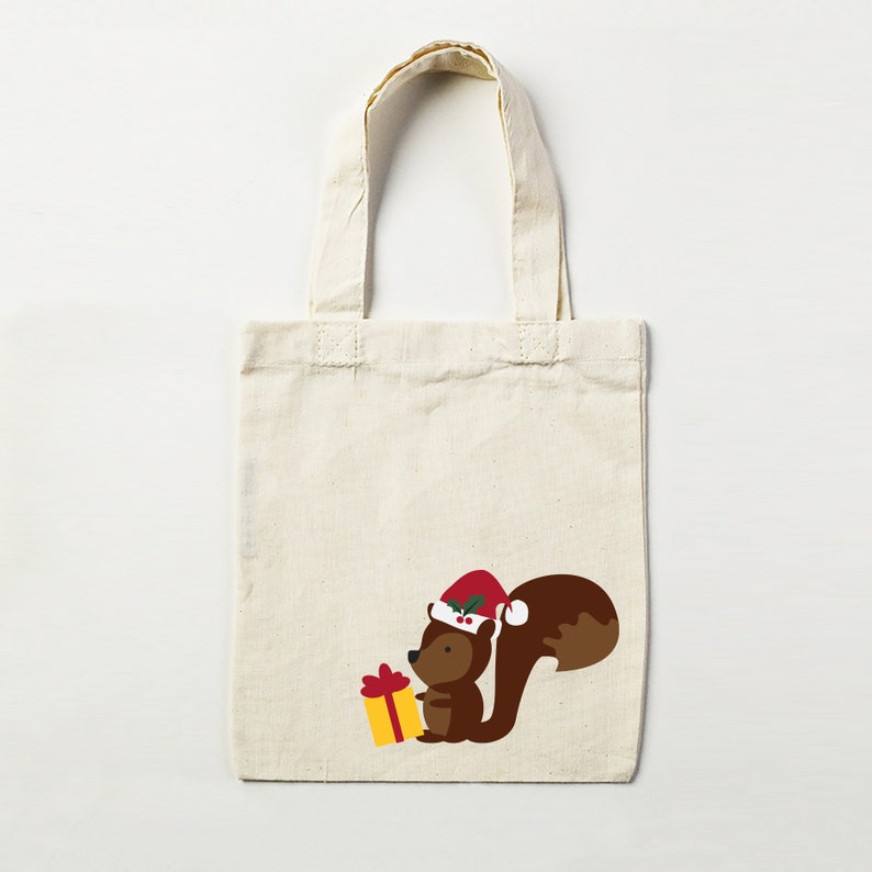 SVG CLIPART Christmas Squirrels Design | Squirrel Biy Girl | Cutting ...