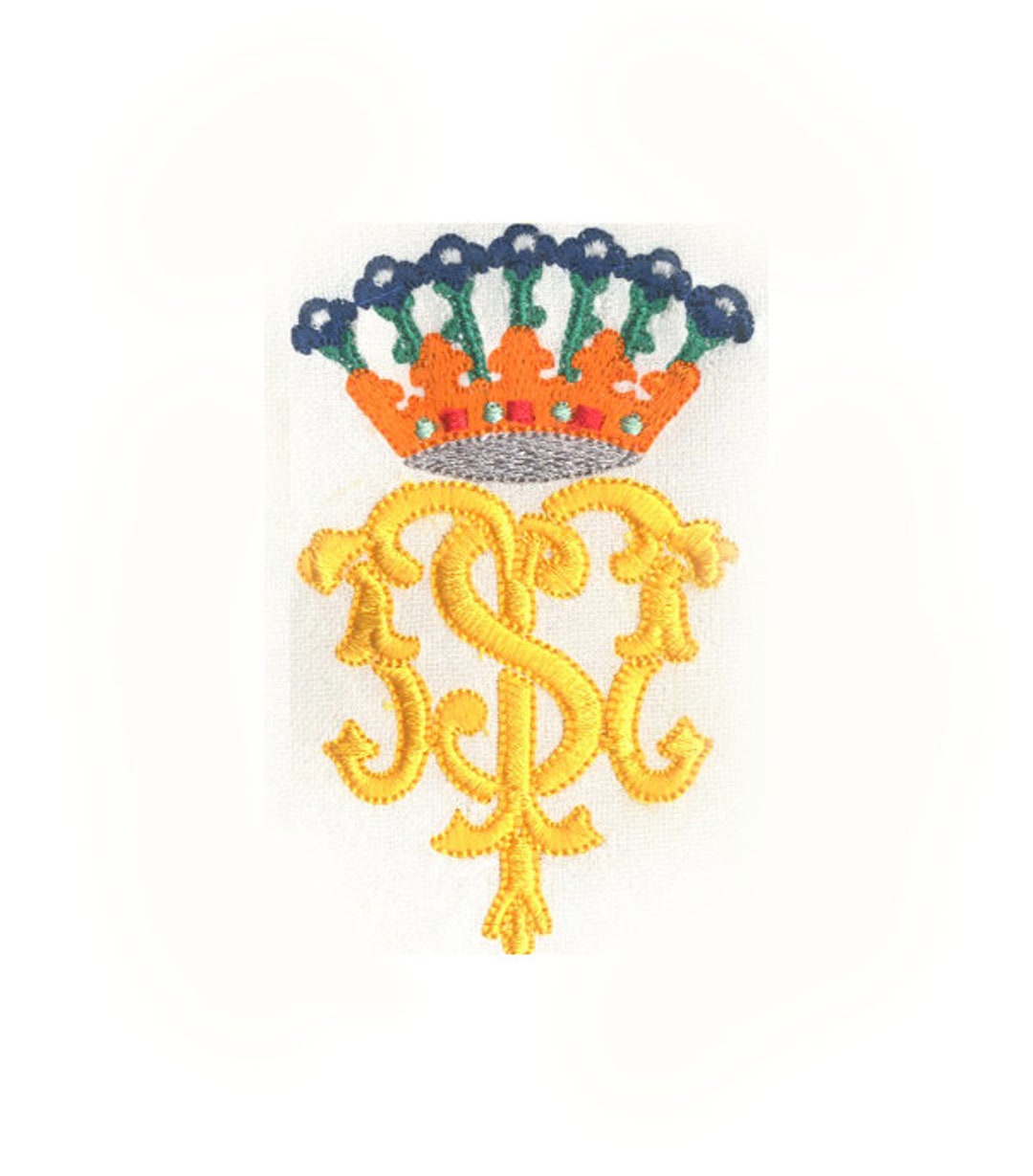 EMBROIDERY Our Lady of the Snow | MS Crown Madonna |catholic Religious ...