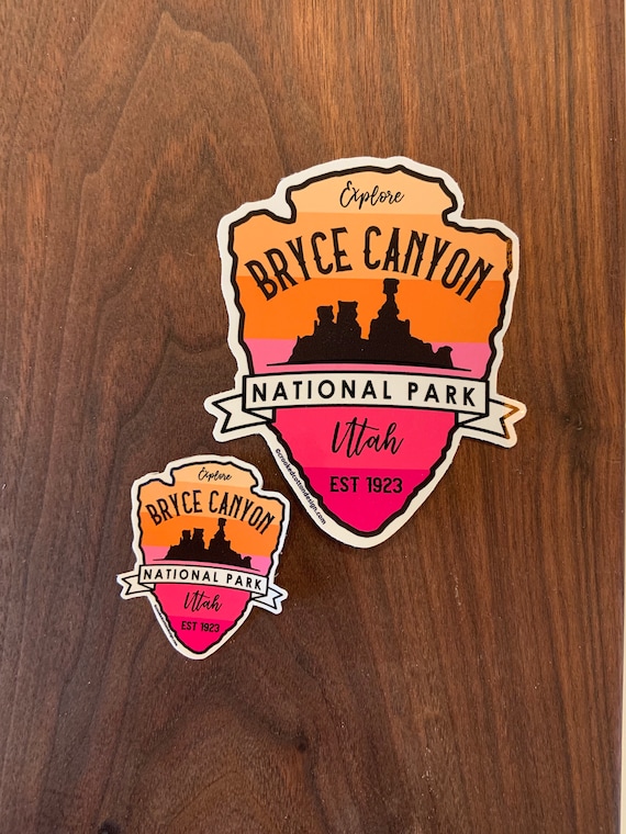 STICKER 1 Bryce Canyon National Park Utah Rock - Etsy