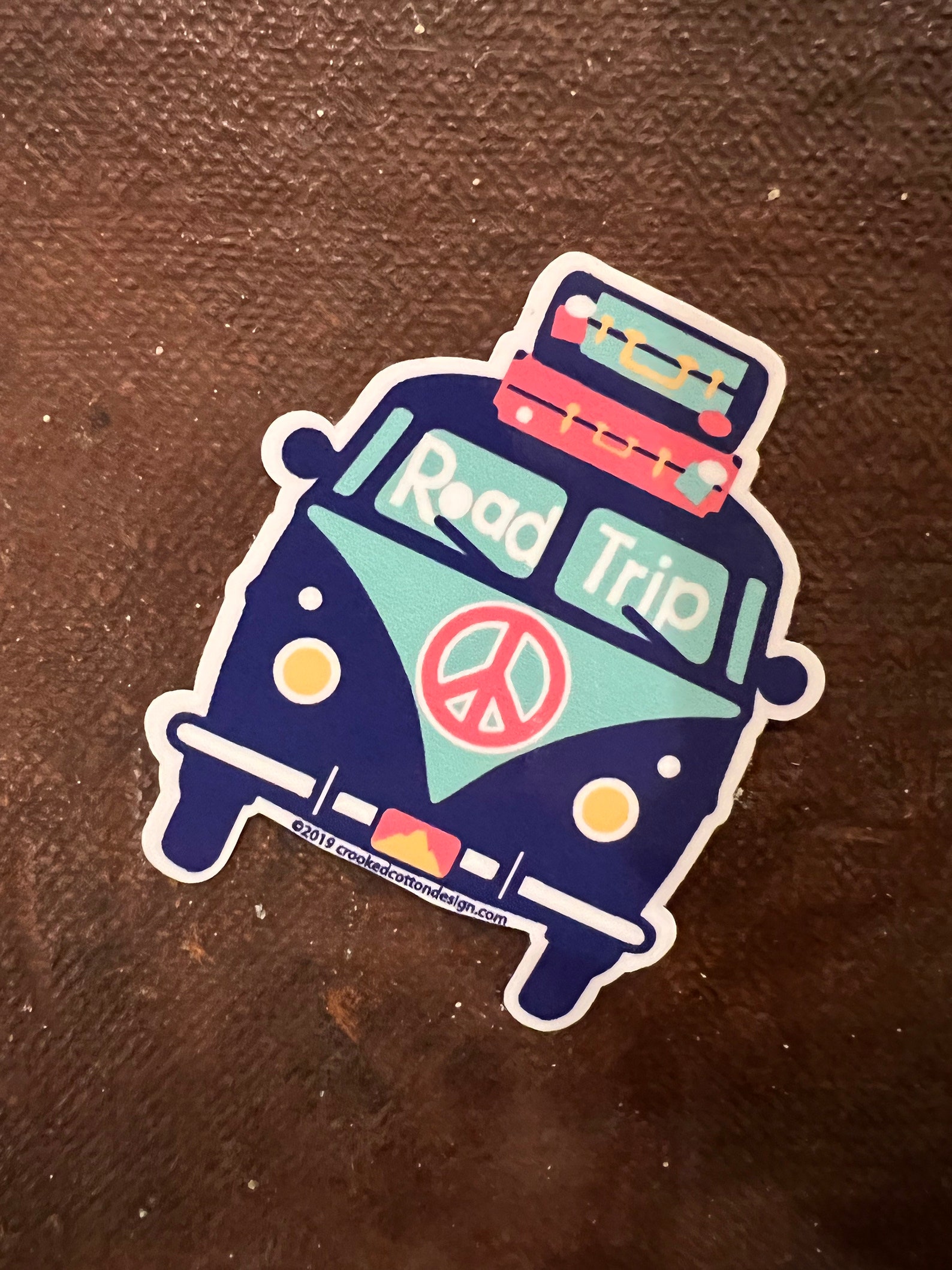 STICKER Road Trip Van Happy Camper Waterproof 2 Sizes - Etsy