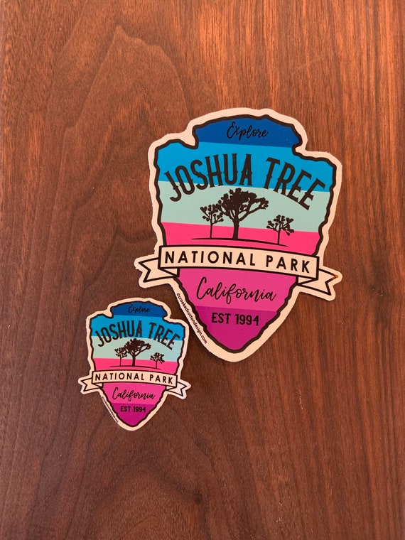 STICKER 1 Joshua National Park California Joshua Trees - Etsy