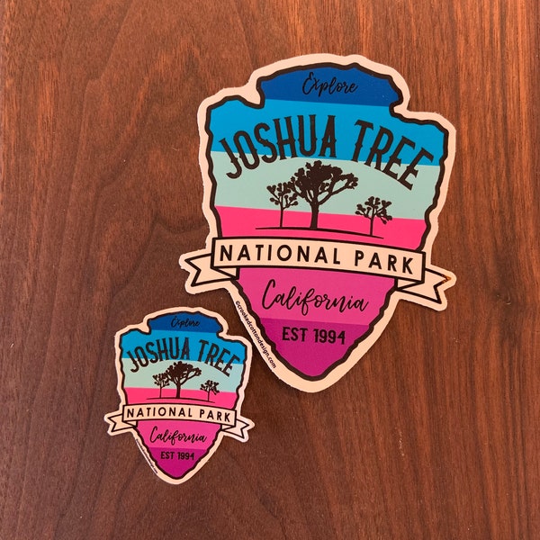 Joshua Tree National Park Decal - Etsy