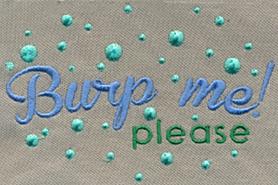 EMBROIDERY Burp Me! Please | Instant Digital Download - Etsy