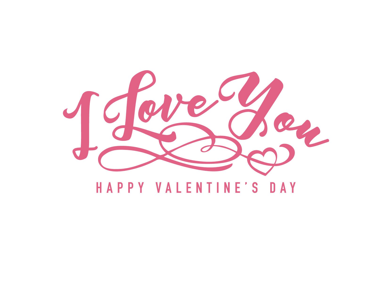 SVG CLIPART I Love You Script Happy Valentine's Day | Etsy