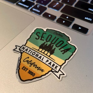 STICKER 1 Sequoia National Park | California | Sequoia Trees ...