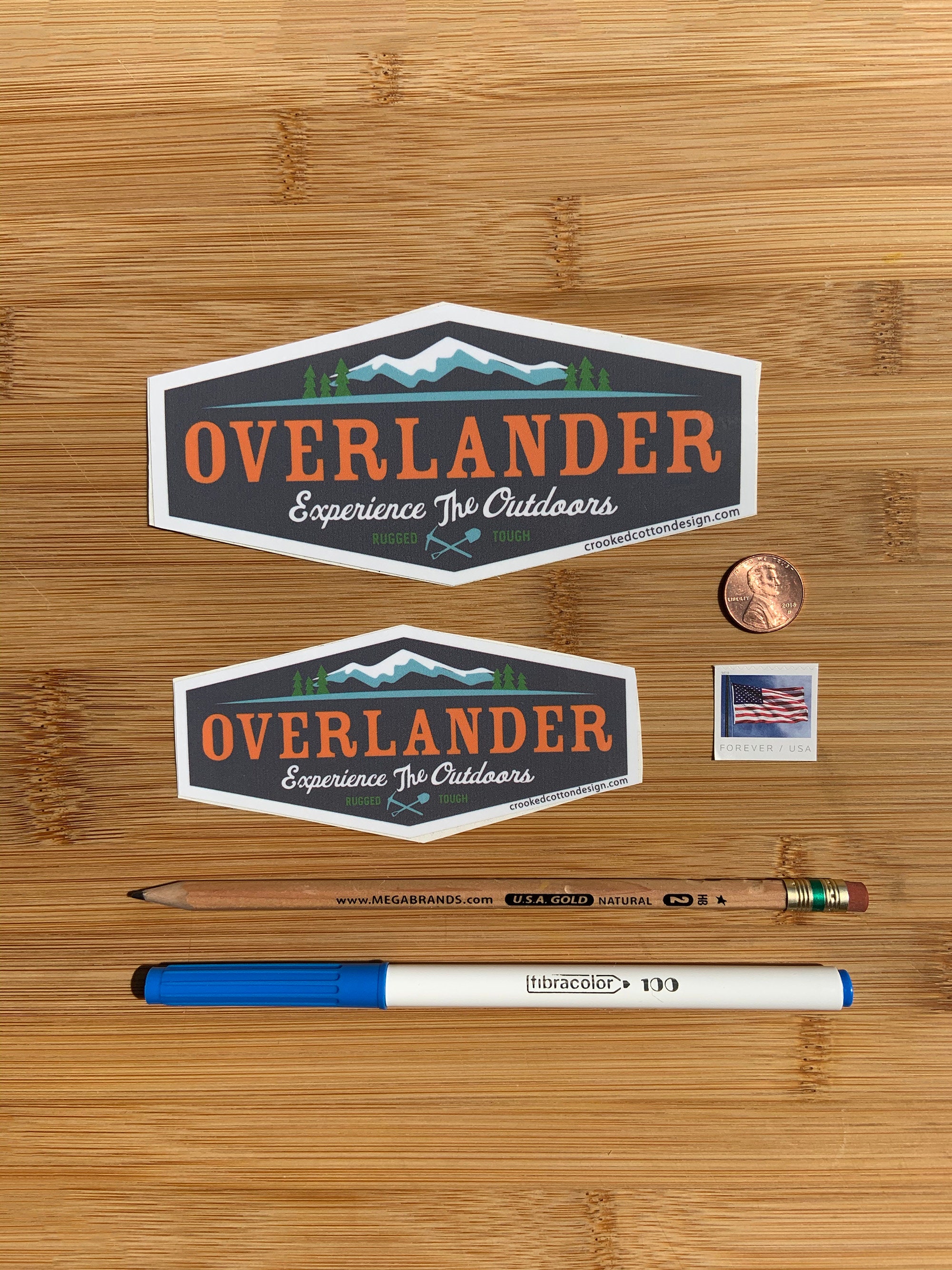 STICKER Overlander | Outdoor Rugged Vehicles | Waterproof | FREE ...