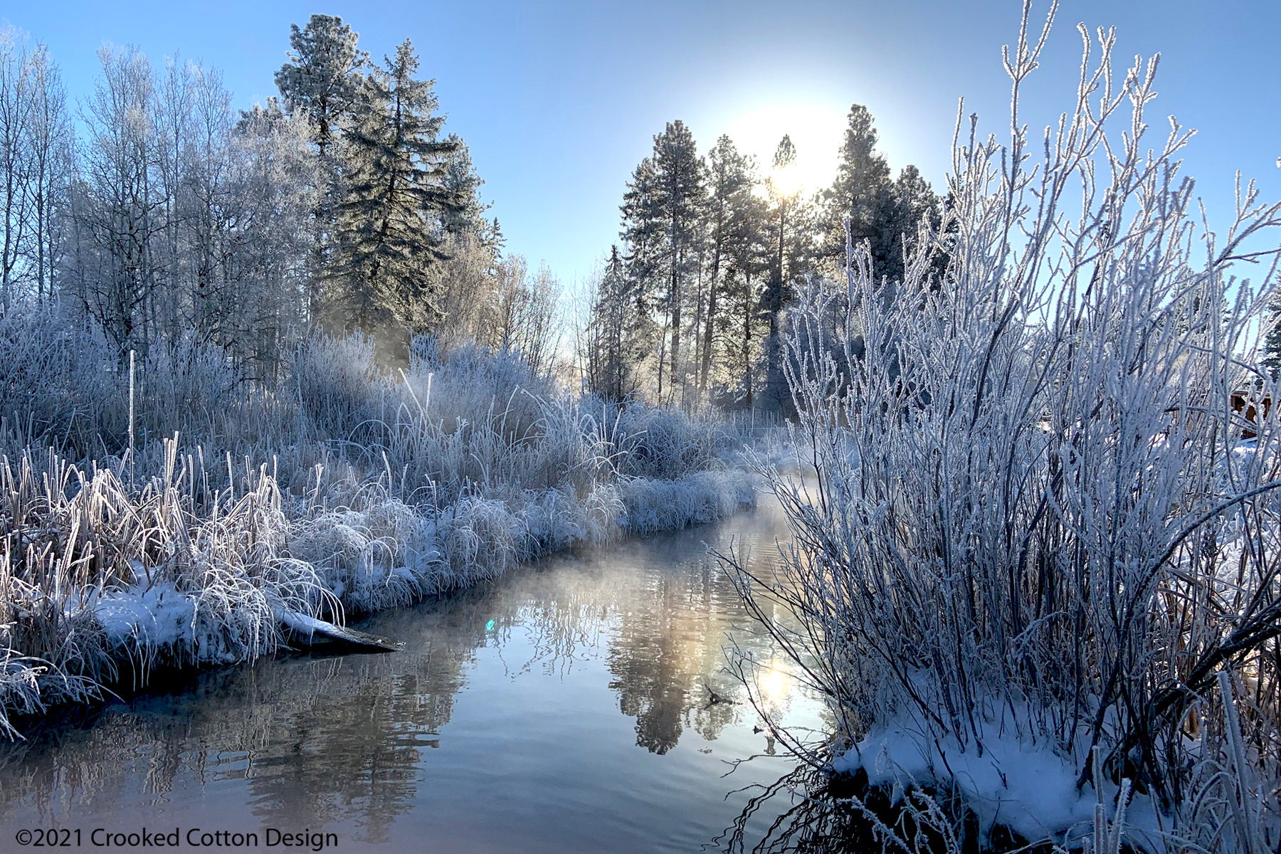 Winter River Scenes