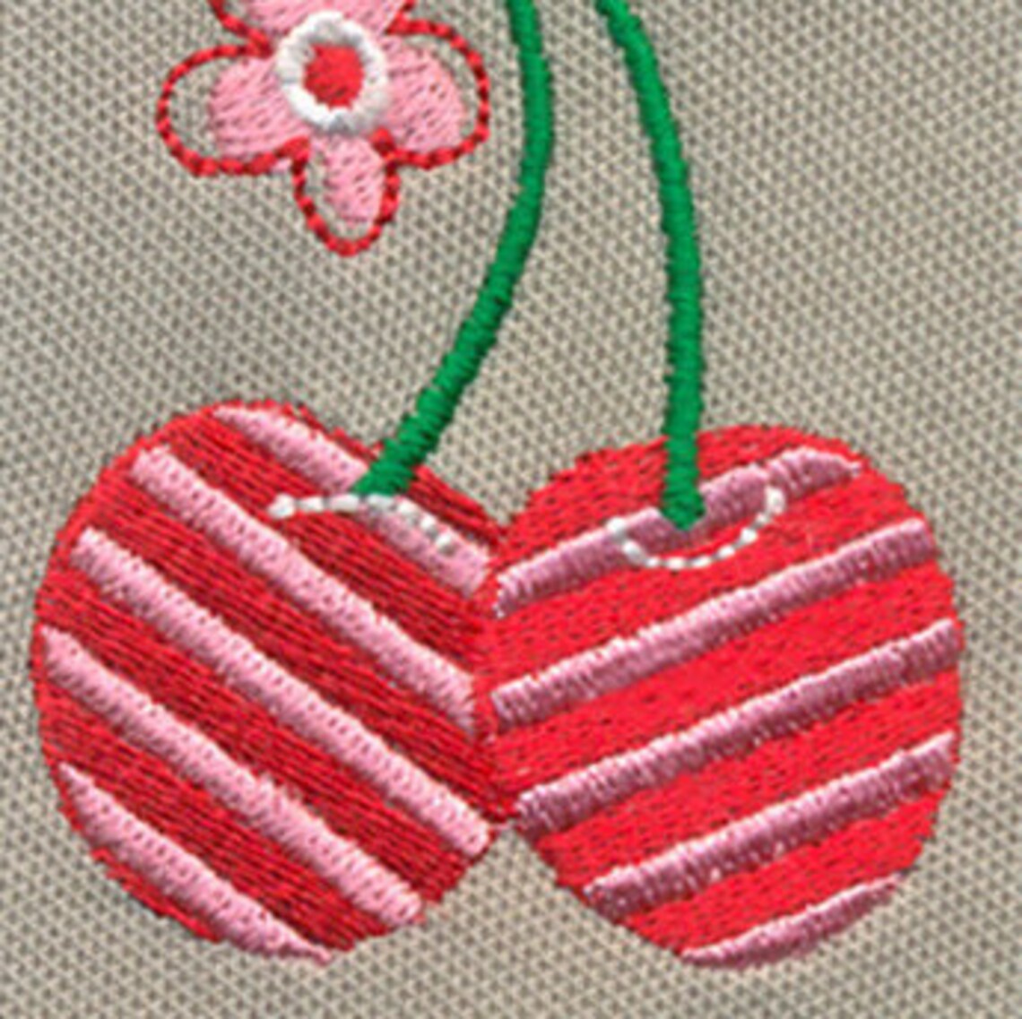 EMBROIDERY Cherries Design Instant Digital Download | Etsy