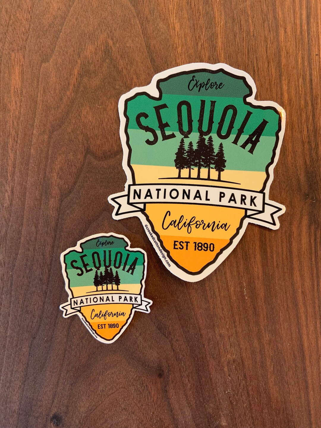 STICKER 1 Sequoia National Park | California | Sequoia Trees ...