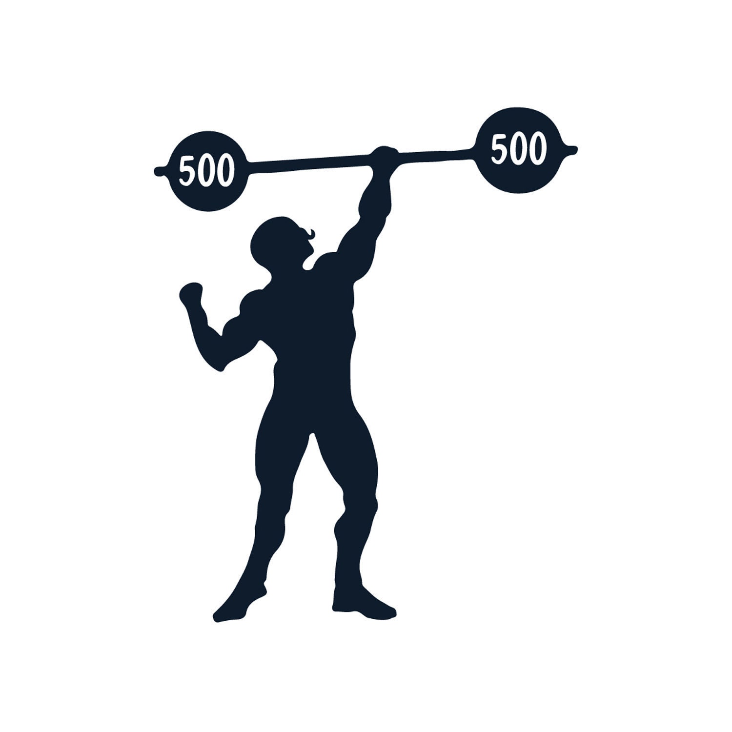 SVG CLIPART Circus Strong Man Silhouette Cutting Machine Art - Etsy ...