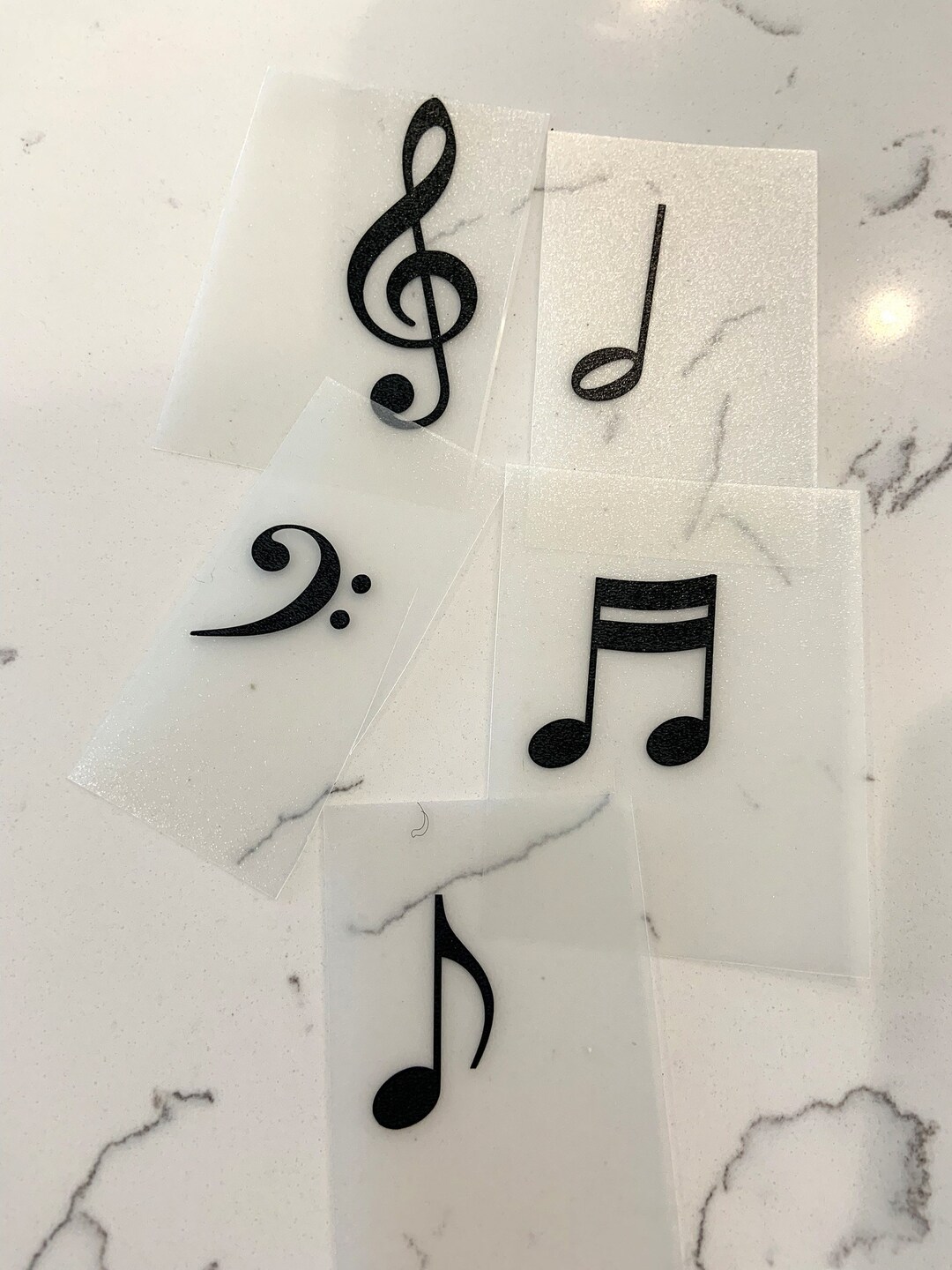 STICKER 1 Musical Note Sticker | Half Note, Eighth Note, Beamed Note ...