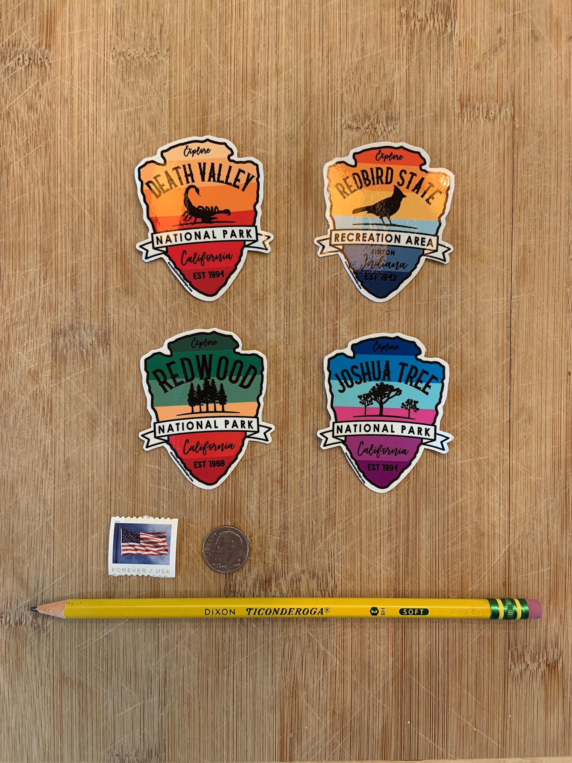 STICKER 1 Redwood National Park | California | Redwood Trees Forest ...