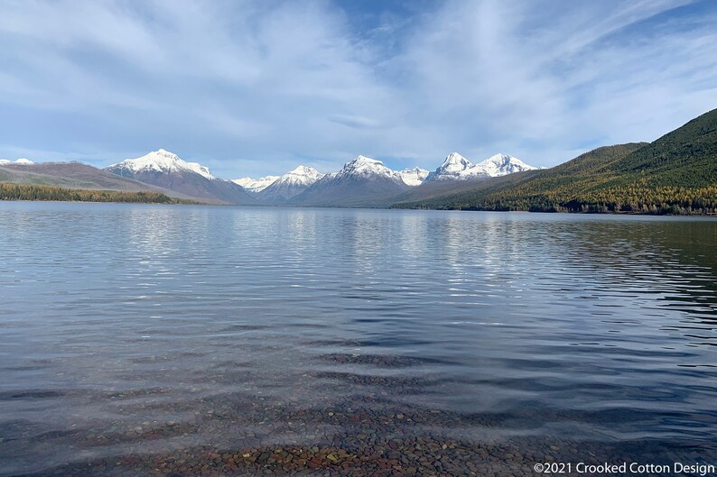 PHOTO Glacier National Park Apgar Village Lake Mcdonald - Etsy