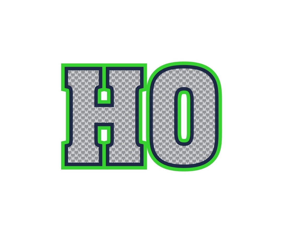 SVG CLIPART Hawks Fan | HO | Seattle | Ho Ho Ho | Holiday | Cutting ...