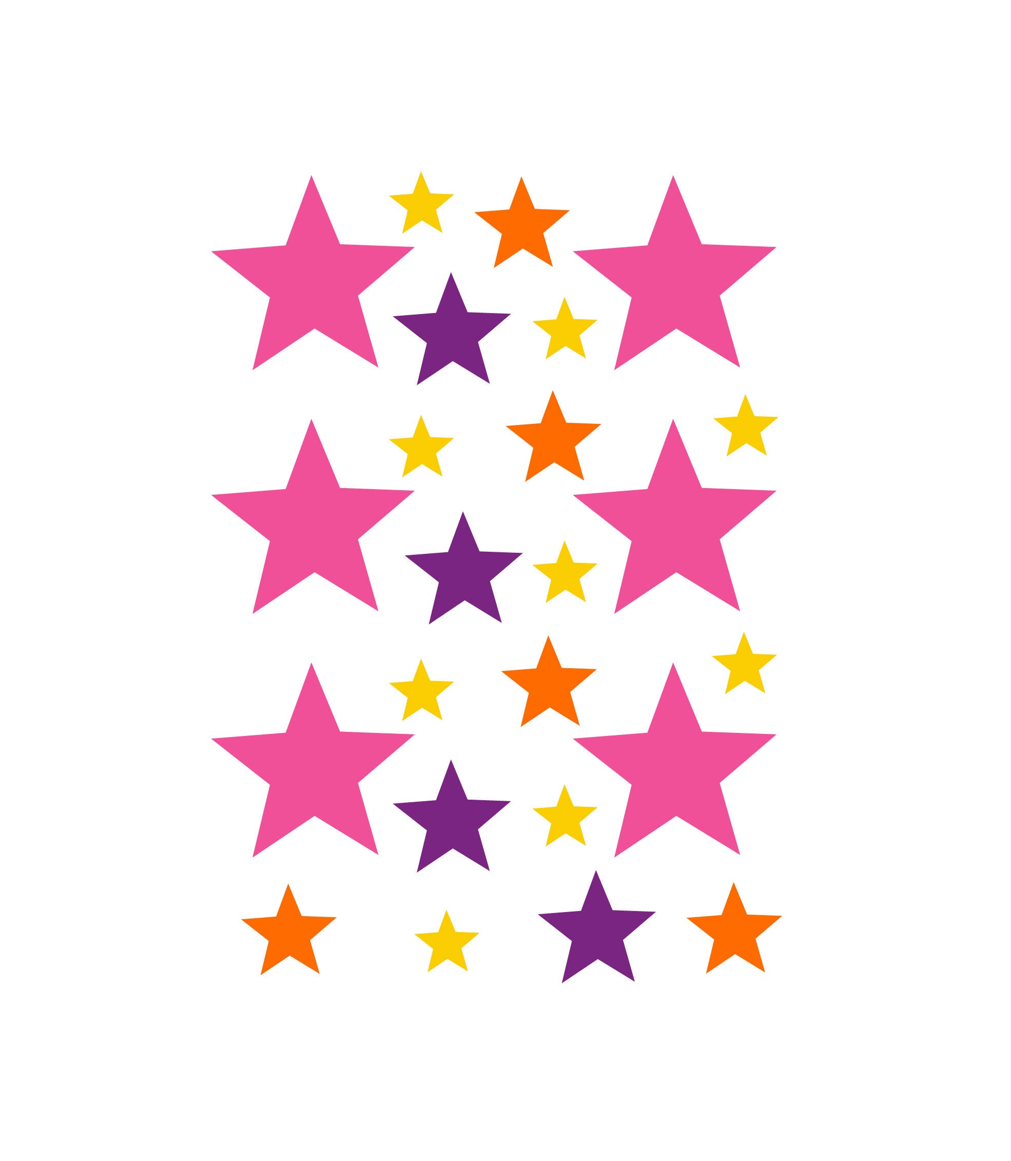 SVG CLIPART Star Cutout Page Cut File Full Sheet Cutting | Etsy