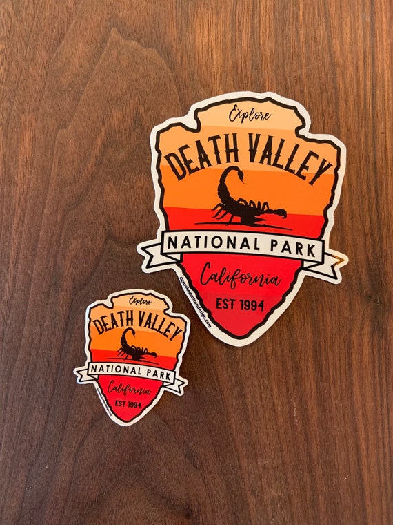 STICKER 1 Death Valley National Park California Scorpion - Etsy