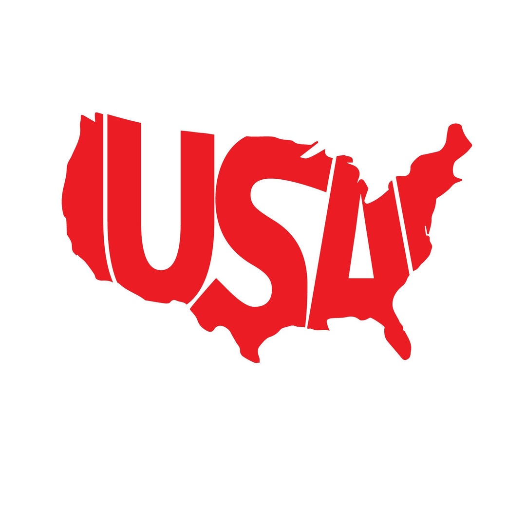 SVG CLIPART USA | United States of America | Cutting Machine Art ...