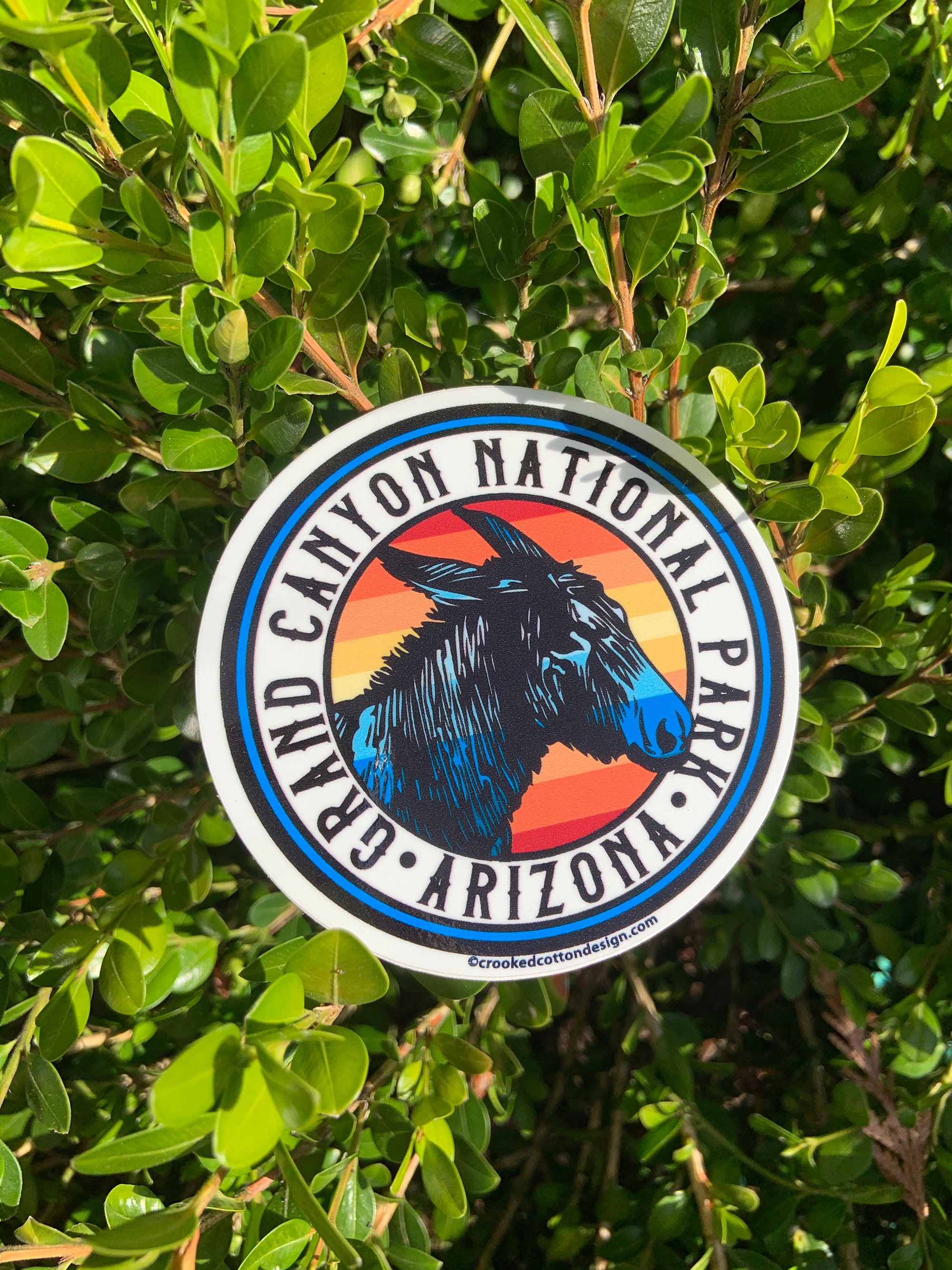 STICKER Grand Canyon National Park Donkey Waterproof | Etsy