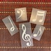 STICKER 1 Musical Note Sticker | Half Note, Eighth Note, Beamed Note ...