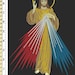 EMBROIDERY 9.4"t Divine Mercy Jesus | Jesus Christ | Catholic Religious ...