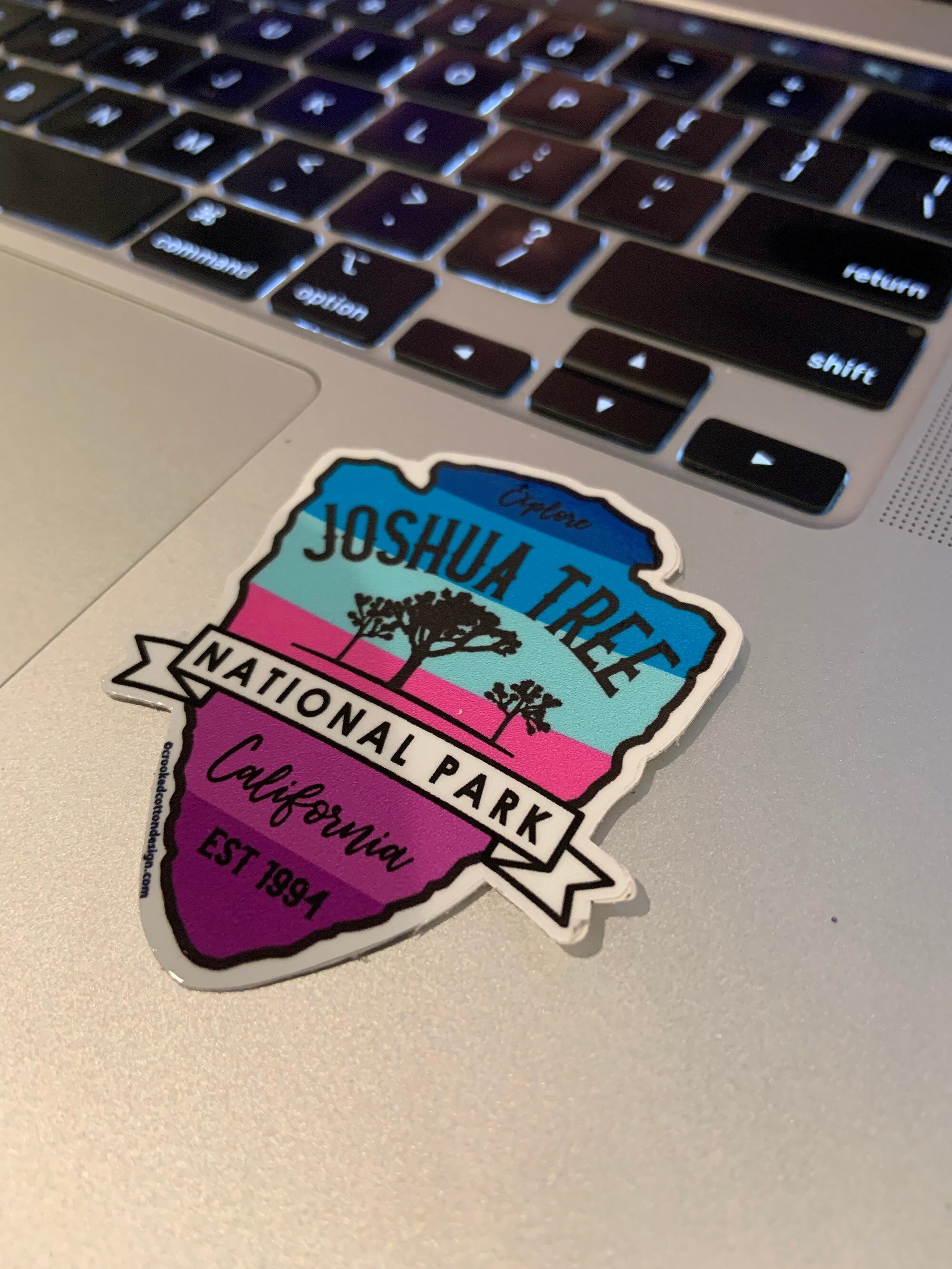 STICKER 1 Joshua National Park | California | Joshua Trees Forest ...