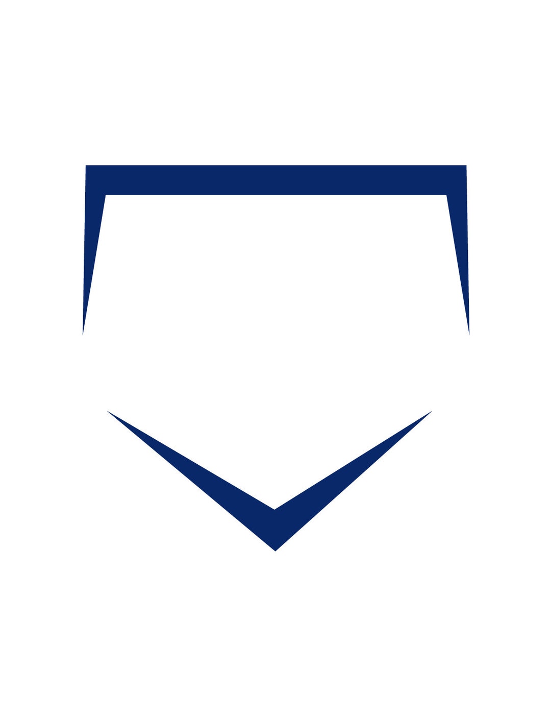 Softball Home Plate Clip Art